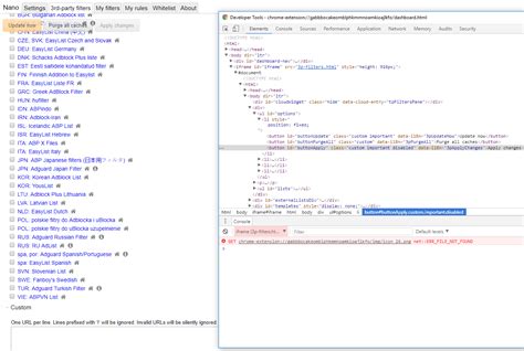 Make Update Now Button More Accessible Issue NanoAdblocker NanoCore GitHub