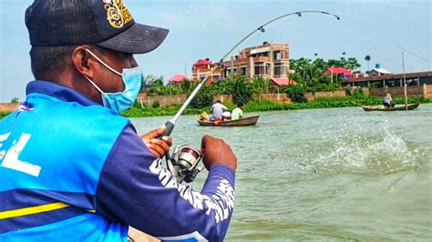 নদীতে একসাথে অবিশ্বাস্য তিনটি মাছের হিট River Fishing Video Youtube