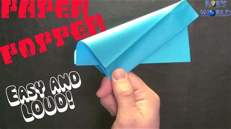 How To Make A Paper Popper