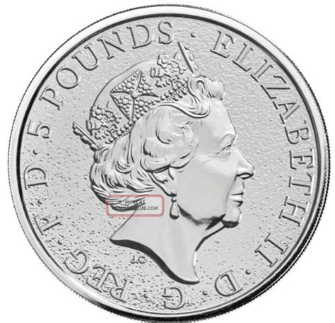 Oz British Silver Queens Beast Dragon Coin Pre Order For