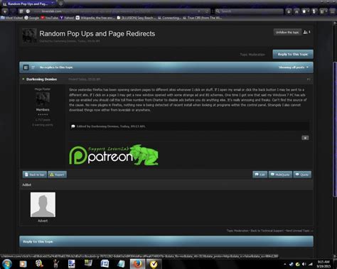 Random Pop Ups And Page Redirects Technical Support LoversLab