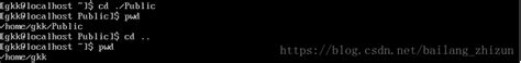 Linux 命令行的基本操作：文件目录之间的跳转linux跳转文件 Csdn博客