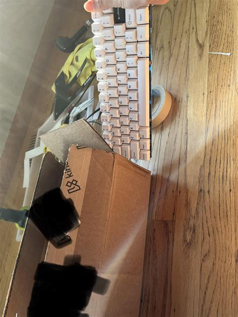 Built A Cardboard Keyboard Case With A Kinetic Labs Box Not A Repost Just This Time Im Not