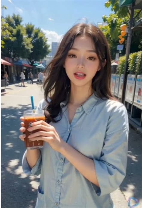 편의점가는 Ai 소녀 Youtube