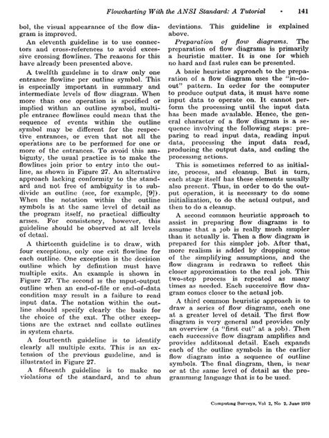 Flowcharting With The Ansi Standard A Tutorial Páginas 21 Páginas 3