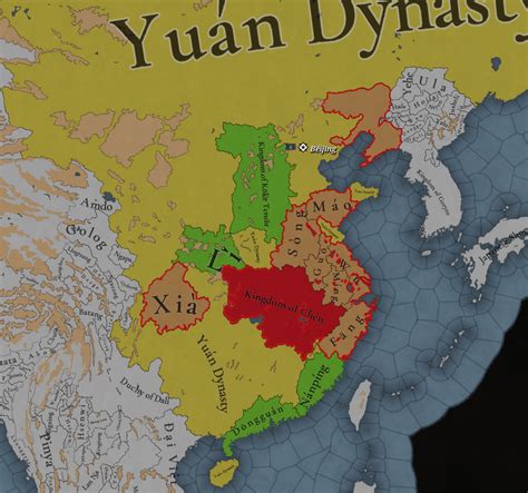 Map Of East Asia In Project Caesar Reu5