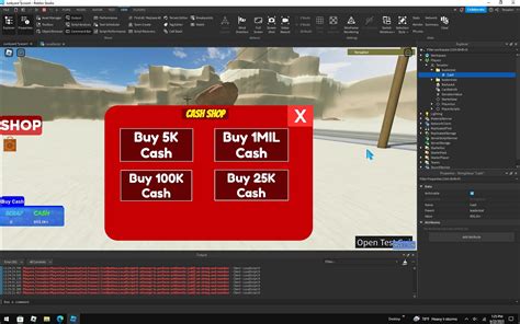 Buy Cash Ui Not Giving Cash Scripting Support Developer Forum Roblox