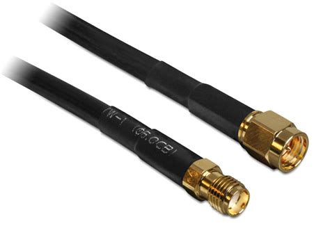 Delock Antenna Cable Sma Plug Sma Jack Cfd Rf200 5 M Low Loss