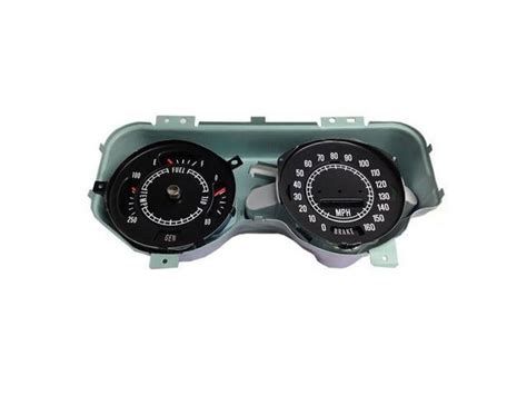Rally Gauge Instrument Cluster Conversion Kit Reproduction C 3108 212c National Parts Depot