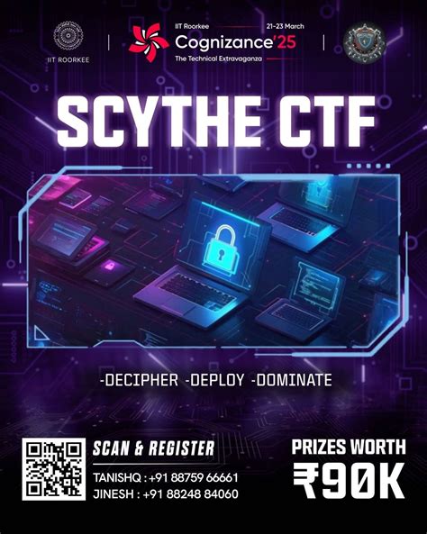 Scythectf Cybersecurity Ctf Ethicalhacking Capturetheflag