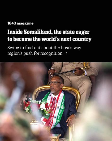 Somalilands Borders Exist On Maps Only As A Tentative Broken Line Although Its Been Autonomous