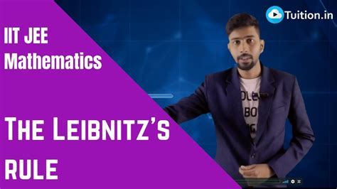 The Leibnitzs Rule Iit Jee Mathematics Youtube
