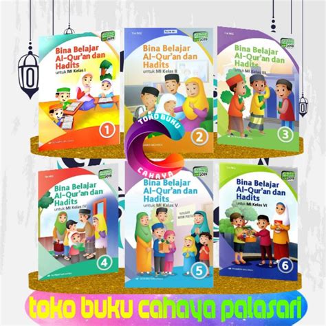 Jual BUKU Bina Belajar Al Quran Dan Hadis QURDIS MI KELAS KURIKULUM REVISI KMA