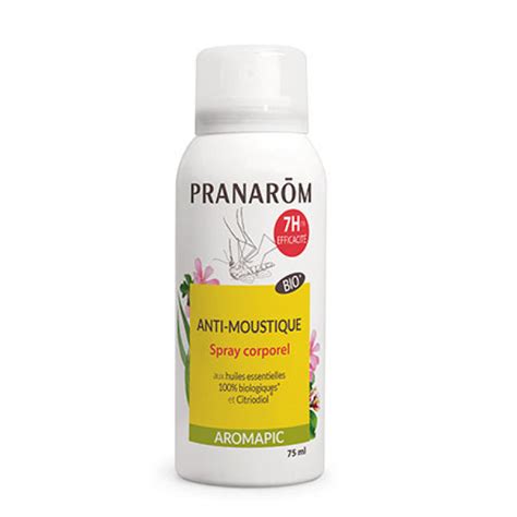 Anti Mosquito Aromapic спрей против комари Био за тяло Pranarom 75м