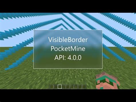 VisibleBorder Pocketmine Plugin PM Review YouTube