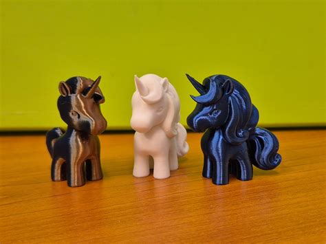 Cute Simple Small Unicorn Decoration Ponny By Jla1mini Makerworld Download Free 3d Models