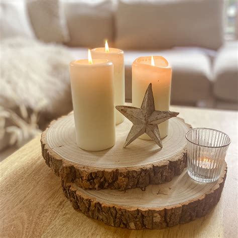 Tree Slice Rustic Wedding Centrepiece 20 40cm The Wedding Of My Dreams