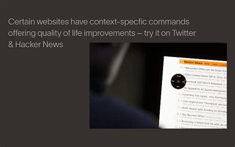 Command Stick Chrome Web Store