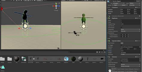 Model Doesnt Line Up With Collider When Animation Is Applied Runity3d