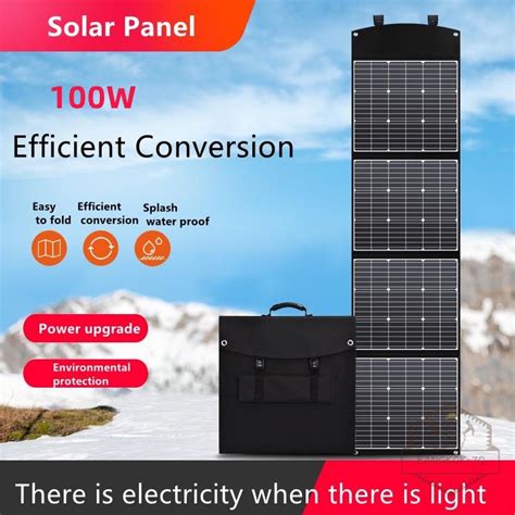 【พร้อมส่ง】solar Panel 100w แผงโซล่าเซลล์ แผงเซลล์แสงอาทิตย์ สำหรับแบตเตอรี่สำรอง Shopee Thailand
