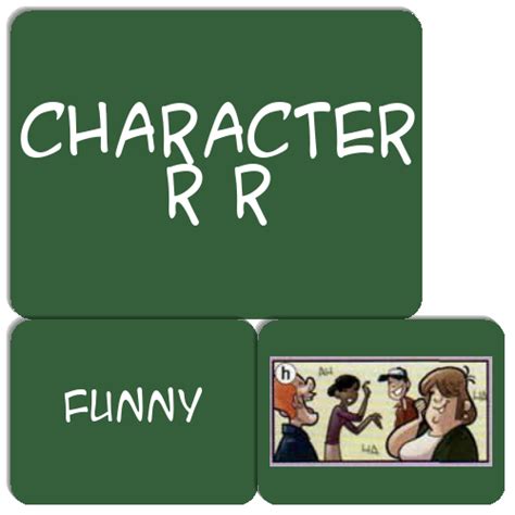 Character R R Match The Memory