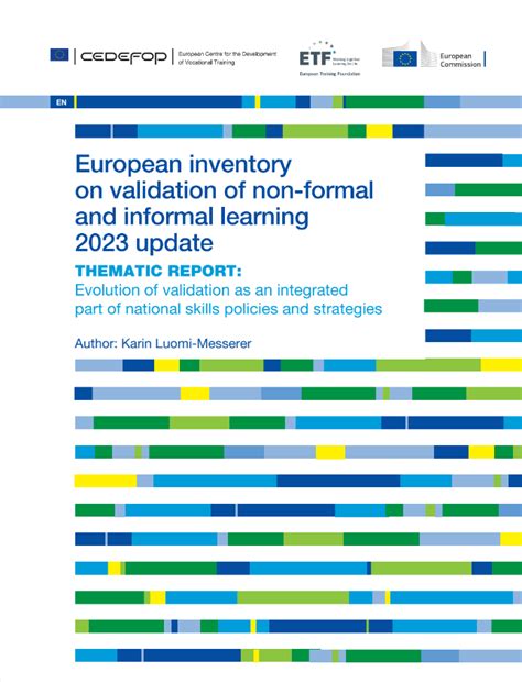 European Inventory On Validation Of Non Formal And Informal Learning