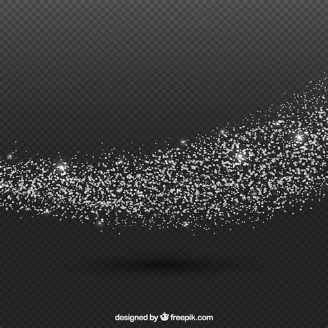 Fondo Transparente De Brillantina Vector Gratis