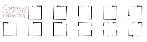 Premium Vector Arrow Icons Set Arrow Collection Simple Arrow Big Set