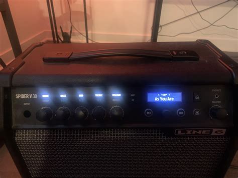 the input for my spider v30 line 6 amp fell out where can i get a