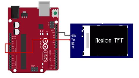 Nextion TFT Arduino Page Change Example