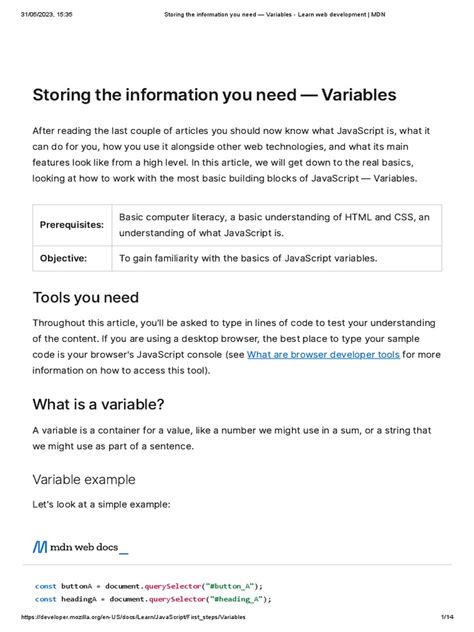 1 5 Storing The Information You Need Variables Learn Web