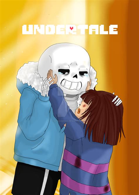 Sans And Frisk By Keyko020988 On Deviantart