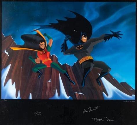 Bruce Timm Batman And Robin Art Print Mutualart
