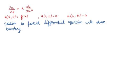 SOLVED Solve The Nonhomogeneous Partial Differential Equation Du U E Sin T