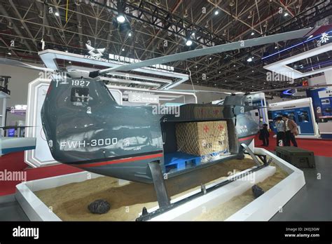 Zhuhai China November 9 2022 A Domestically Made Unmanned Cargo