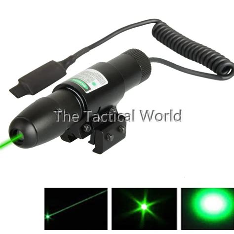 Tactical Green Dot Laser Pointer Presenter Pen Aiming Sight For Hunting