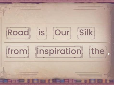 Task 5 Sentence Patterns Unjumble