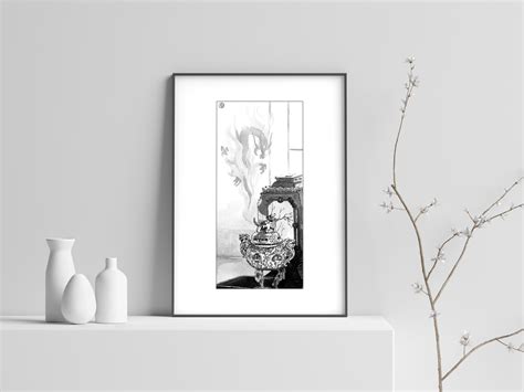 Art Print Incense Burner Inspired By Mo Dao Zu Shi A4 Inspire Uplift