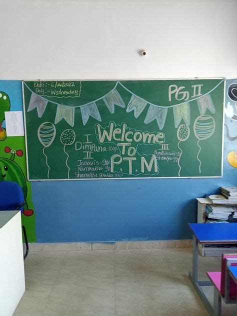 Welcome To Ptm Board Decoration