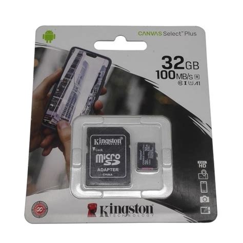 NOWA KARTA PAMIECI microSD KINGSTON 32GB CLASS 10 | plytydolaptopow.pl