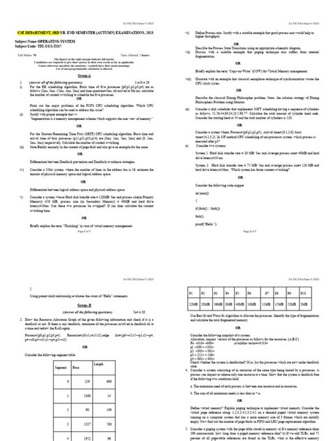 Q3 Pdf Computer Memory Computer Hardware