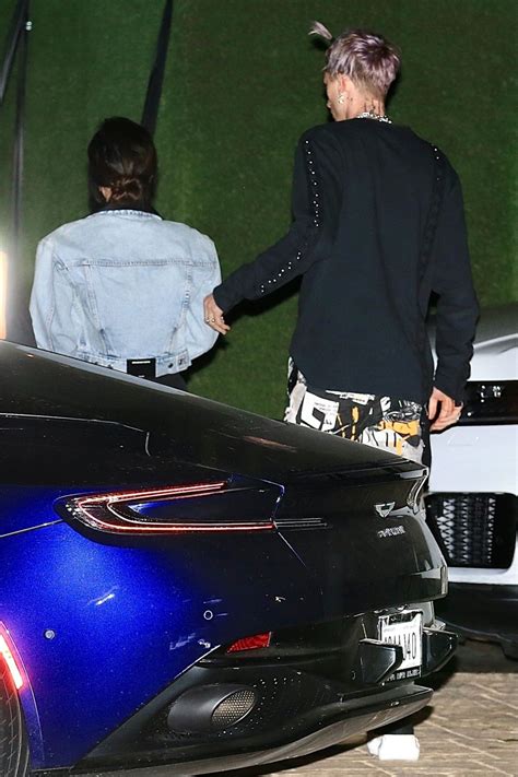 Megan Fox And Machine Gun Kelly Arrives At Nobu In Malibu