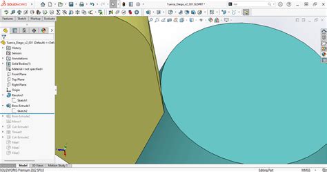Extrudeboss From Curved Surface Rsolidworks