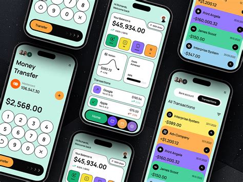 Finance Mobile App Ui Design On Behance