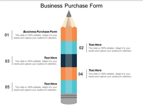 Business Purchase Form Ppt Powerpoint Presentation Show Template Cpb