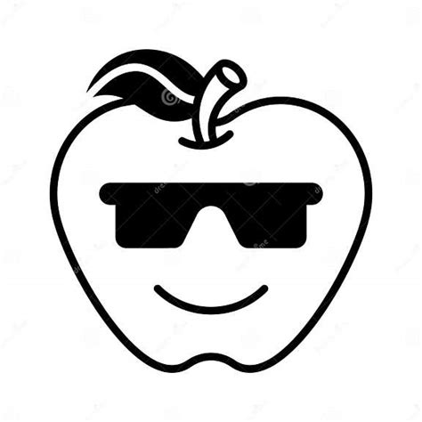 Glasses On Emoji Face Showing Concept Icon Of Cool Emoji Proud Emoji