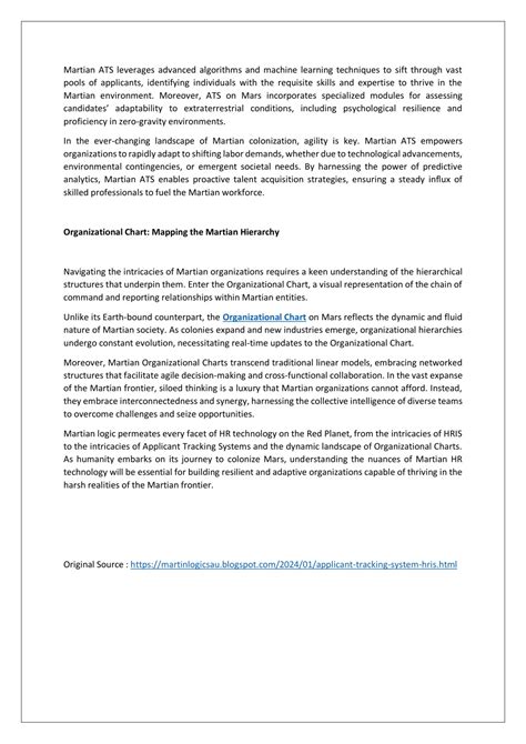 PPT Decoding Martian Logic HRIS Applicant Tracking System PowerPoint Presentation ID 12868065