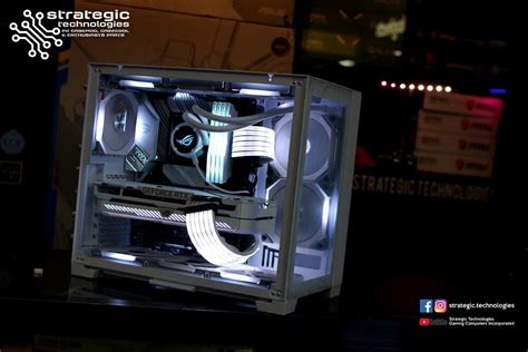 Lian Li Dynamic Mini Snow X ROG White Components Builds Gg