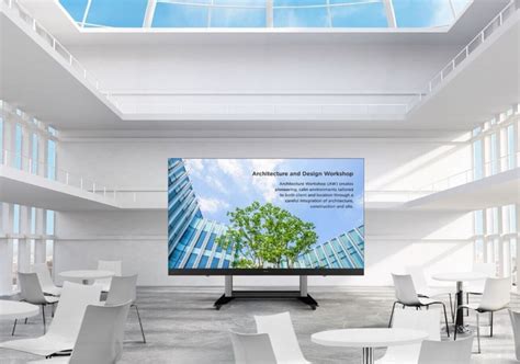 Folding 135 Inch All In One Portable Led Display Geeky Gadgets