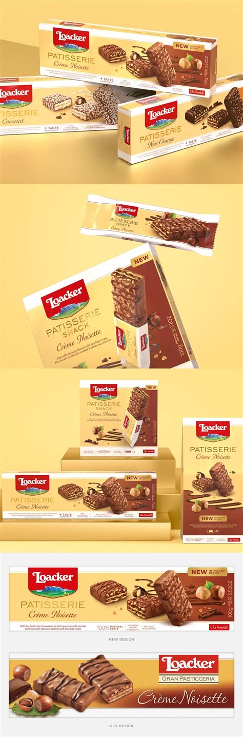 Loacker Patisserie Packaging Design By Spider Packaging Design Food